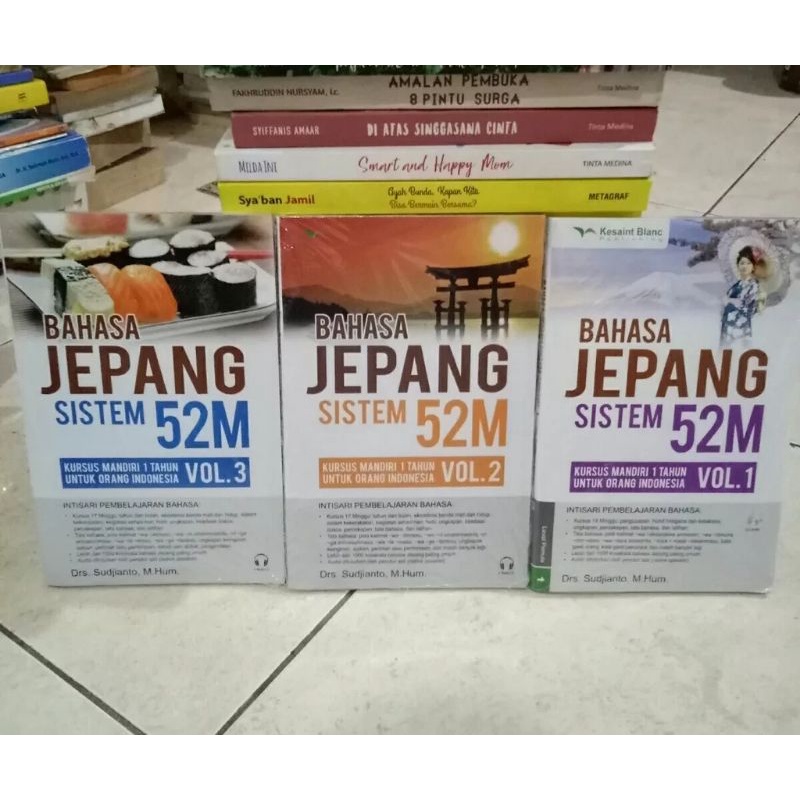 Jual ORI BAHASA JEPANG SISTEM 52M KURSUS MANDIRI 1 TAHUN UNTUK ORANG ...