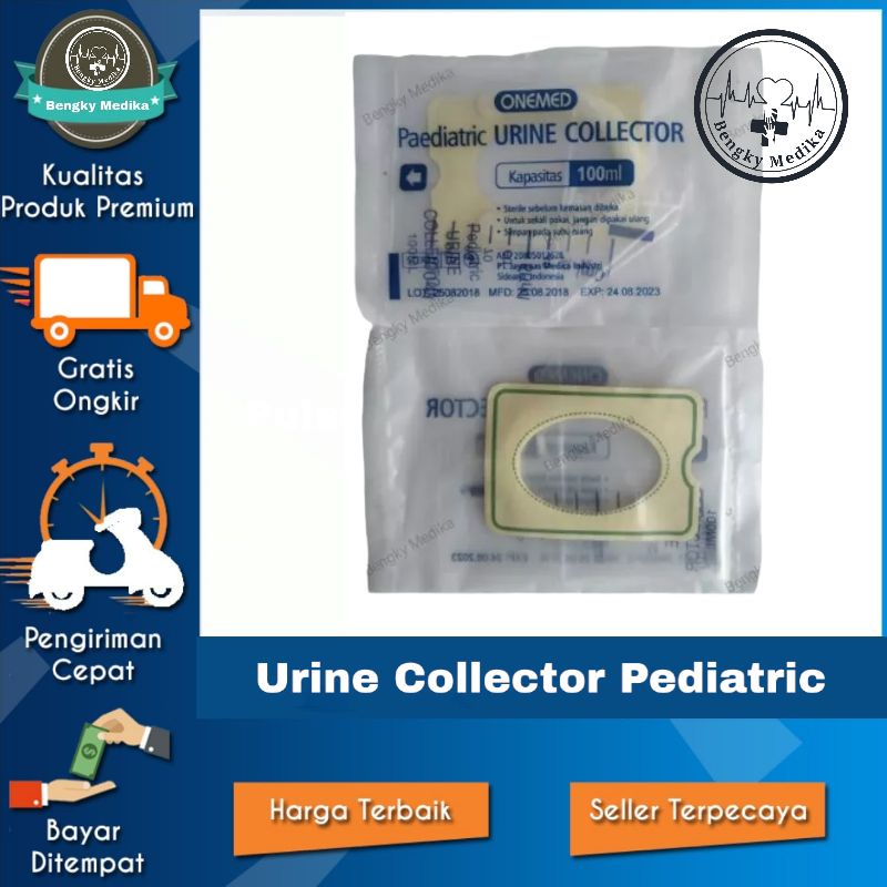 Jual 1Pcs Urine Collector Pediatric OneMed Urine Collector bayi 1 pcs ...