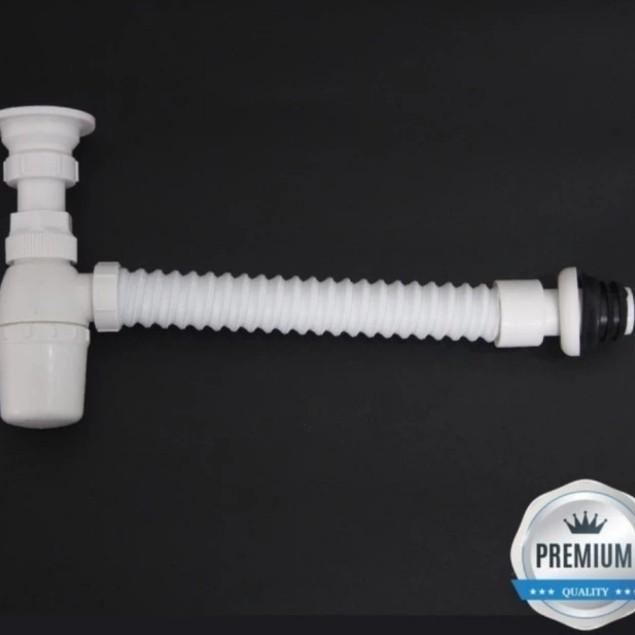 Jual Kujo Siphon Kitchen Sink Sifon Wastafel Lubang Kecil Fleksibel ...