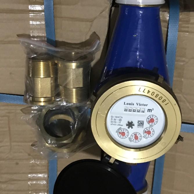 Jual Meteran Air Louis Victor 1 1/2 Inch / Watermeter 1 1/2" / Flow ...