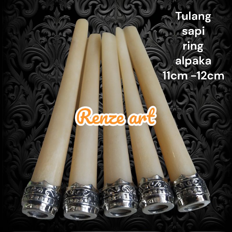 Jual Once pipa roko tulang sapi ring alpaka | Shopee Indonesia