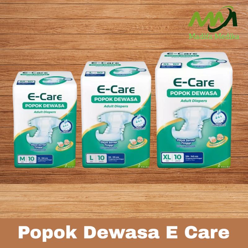 Jual Popok Dewasa E Care Isi 10 Pamper E Care Dewasa Isi 10 Pcs ...