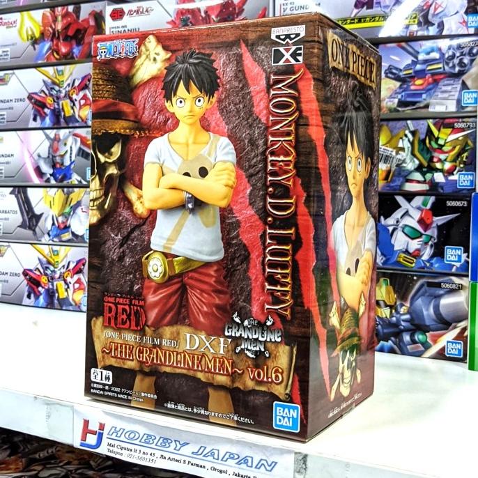 Jual DXF Grandline Men Vol 6 Monkey D Luffy One Piece Film Red | Shopee Indonesia