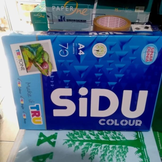 Jual Kertas HVS sidu 70 gram warna biru gun | Shopee Indonesia