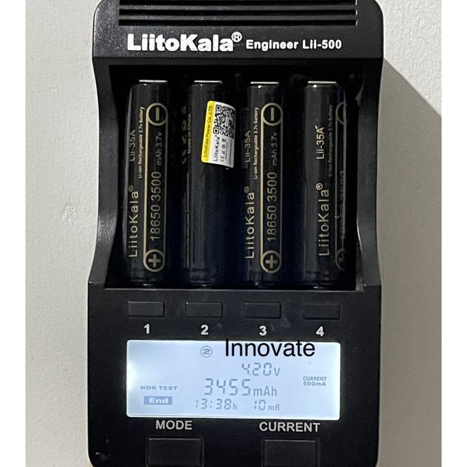 Jual Liitokala lii-500 lii 500 baterai batre cell 18650 21700 charger ...