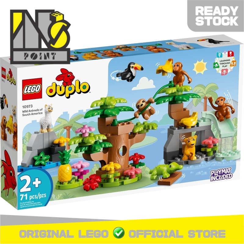 Jual LEGO 10973 - Duplo - Wild Animals Of South America | Shopee Indonesia