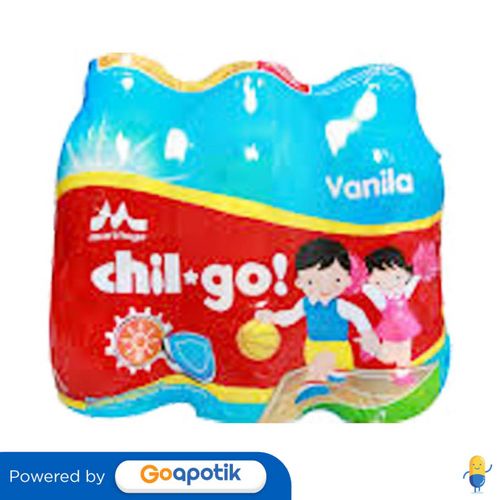 Jual MORINAGA CHIL-GO SUSU RASA VANILA 140 ML DUS 6 BOTOL | Shopee ...