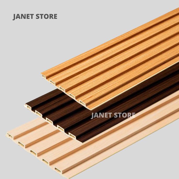 Jual Wpc Wall Panel Slim Dekor Dinding 150cm Wood Panel 3m Pvc Terbaru ...