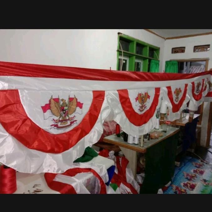 Jual Bendera Merah Putih Umbul Umbul Bekron Garuda Bagus | Shopee Indonesia
