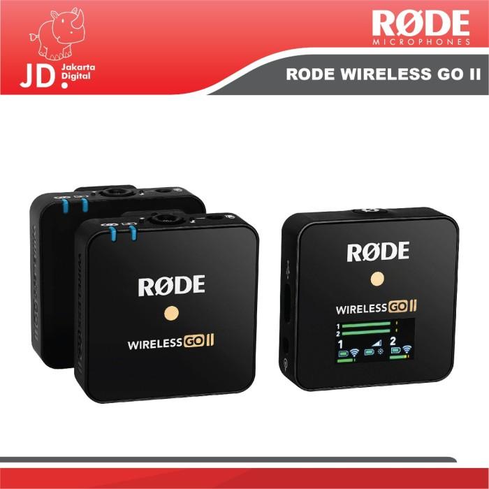 Jual Microphone Rode Wireless Go Ii 2 Channel Wireless Microphone ...