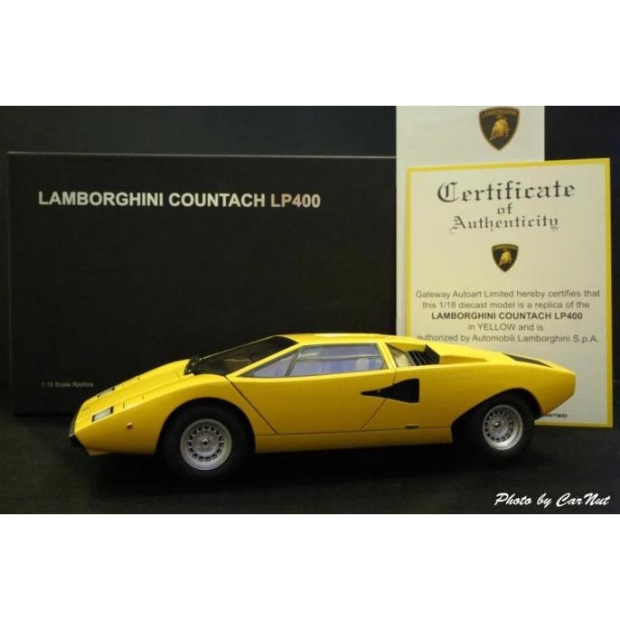 Jual 1/18 AUTOART LAMBORGHINI COUNTACH LP400 YELLOW | Shopee Indonesia