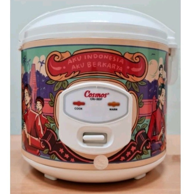 Jual Rice Cooker Magic Com Cosmos Kapasitas 2 Liter CRJ-3237 / CRJ 3237 ...