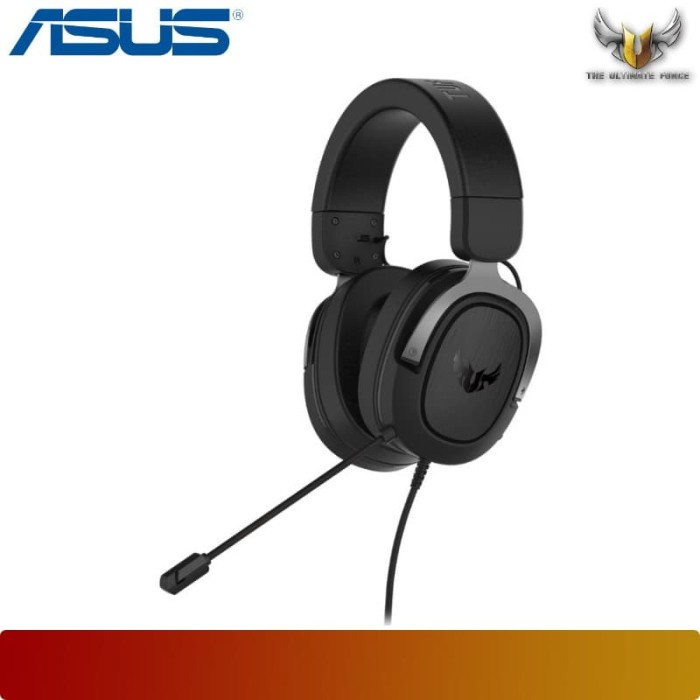 Jual Asus - TUF Gaming H3 Gaming Headset (Gunmetal) | Shopee Indonesia