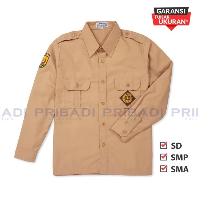 Jual Baju Pramuka Penggalang Sd Smp Sma Lengan Panjang - Seragam Sekolah | Shopee Indonesia