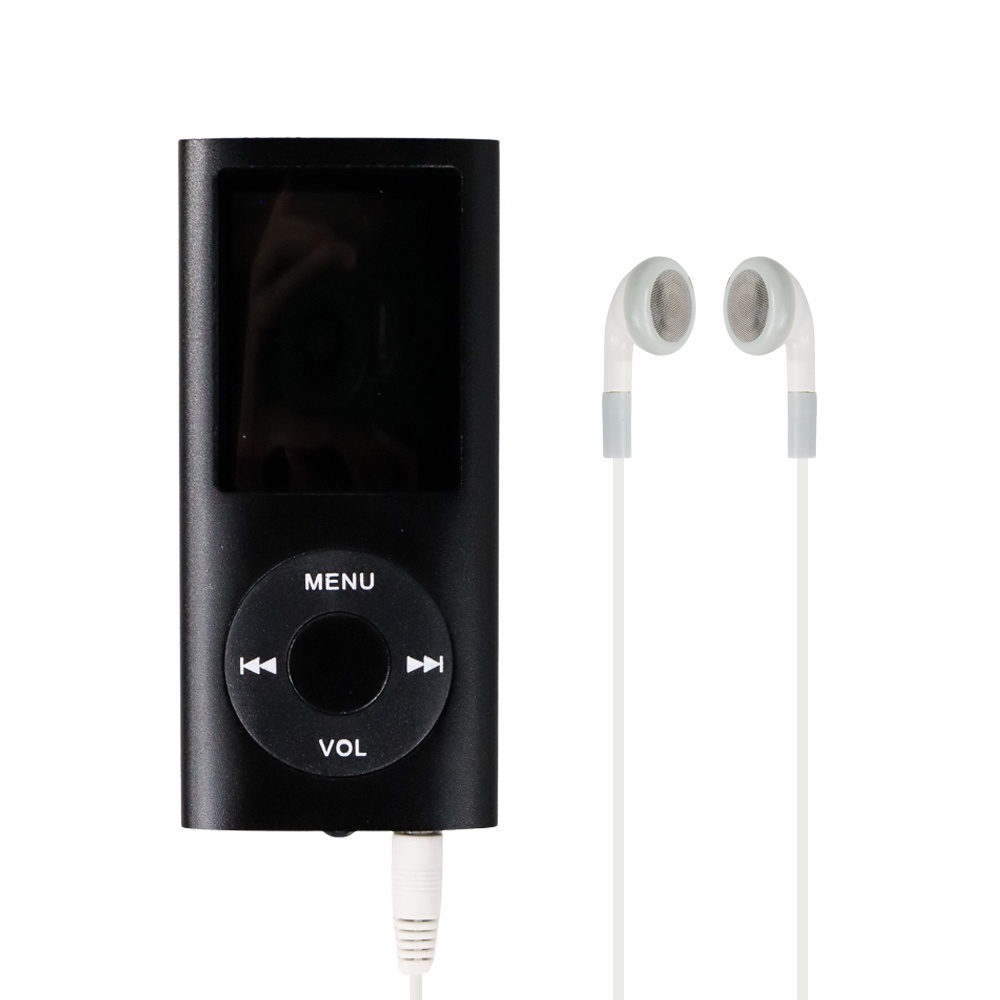 Jual MP4 Player iPod Music Video FM Player - HK-4 - Black | Shopee ...