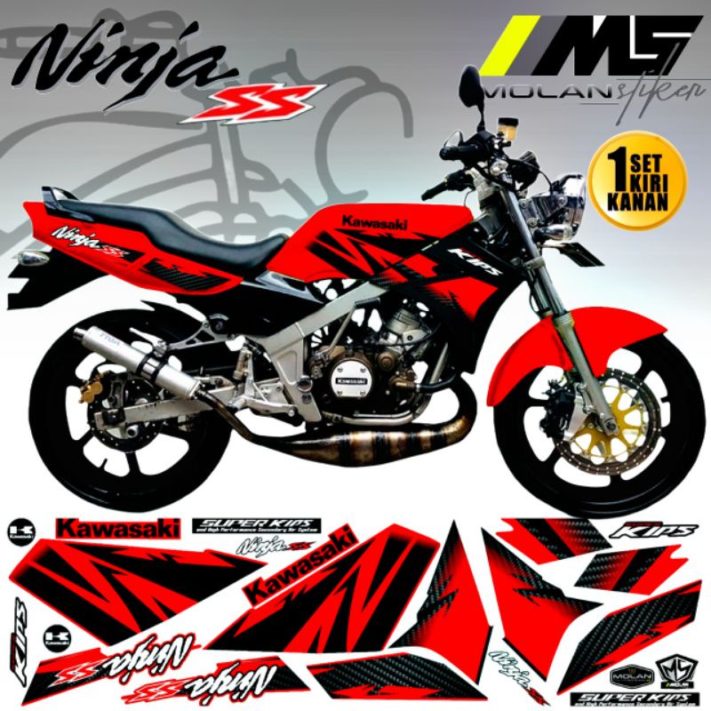 Jual Decal Sticker Striping Variasi Ninja SS 150 SE Special Limited ...