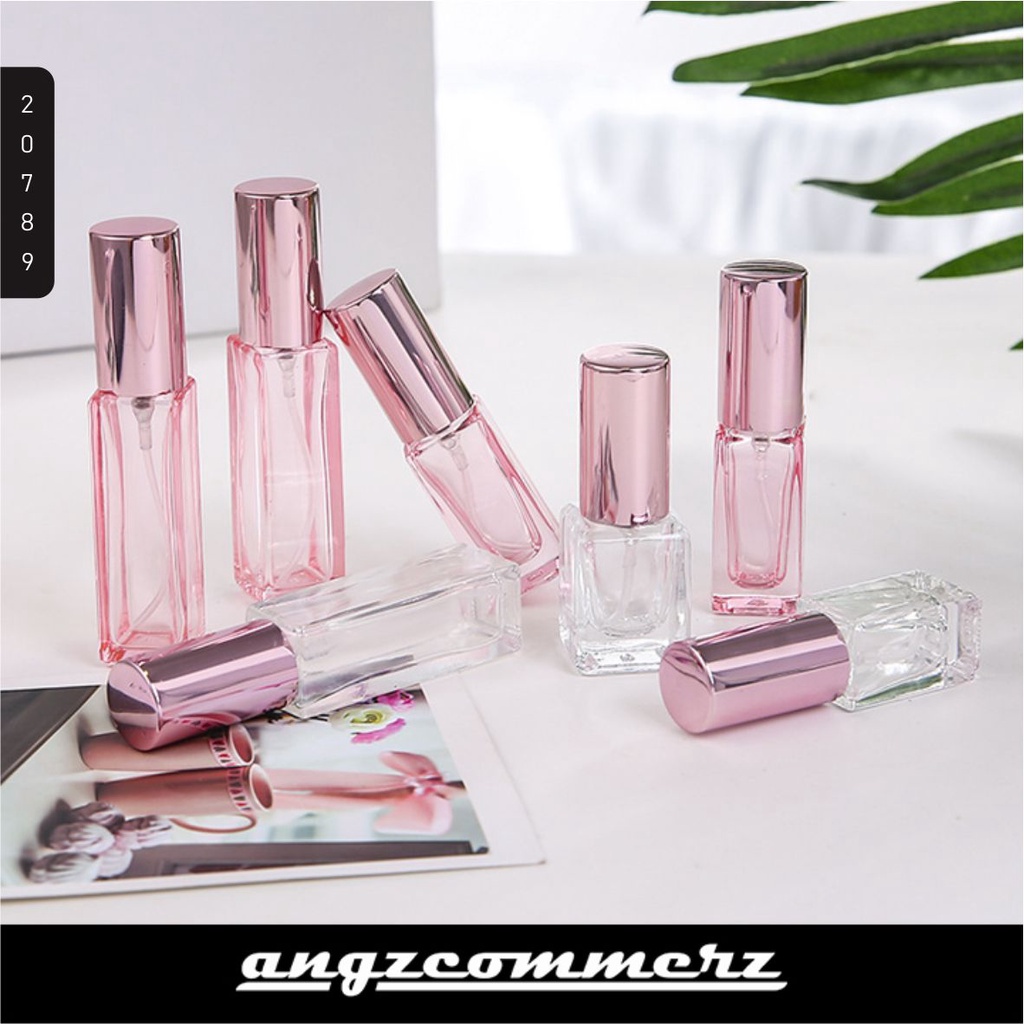 Jual Botol Parfum Mist Kaca Elegant Rose Gold Pink 5 mlRS | Shopee ...
