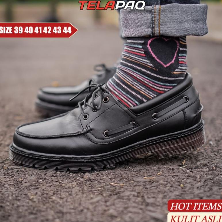 Jual Terbaru Sepatu Formal Pria Pantofel Martens Kerja Kasual Low Boots ...