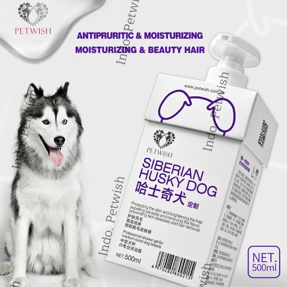 Jual 6.6 Petwish Shampo Anjing 500ML - Siberian Husky - Dog Shampoo ...