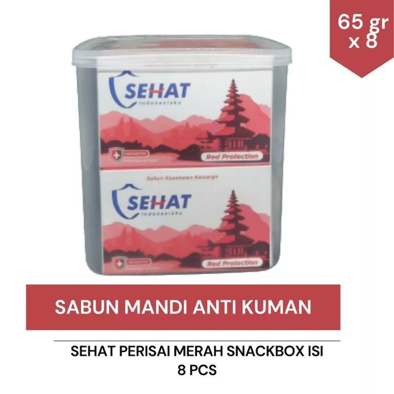 Jual Sehat perisai Indonesiaku sabun mandi 6pcs free Snack box | Shopee ...