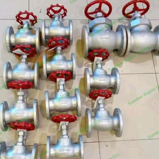 Jual Globe Valve KITZ JIS 10K Cast Iron Flange 3/4" inch ( DN 20 ) | Shopee Indonesia