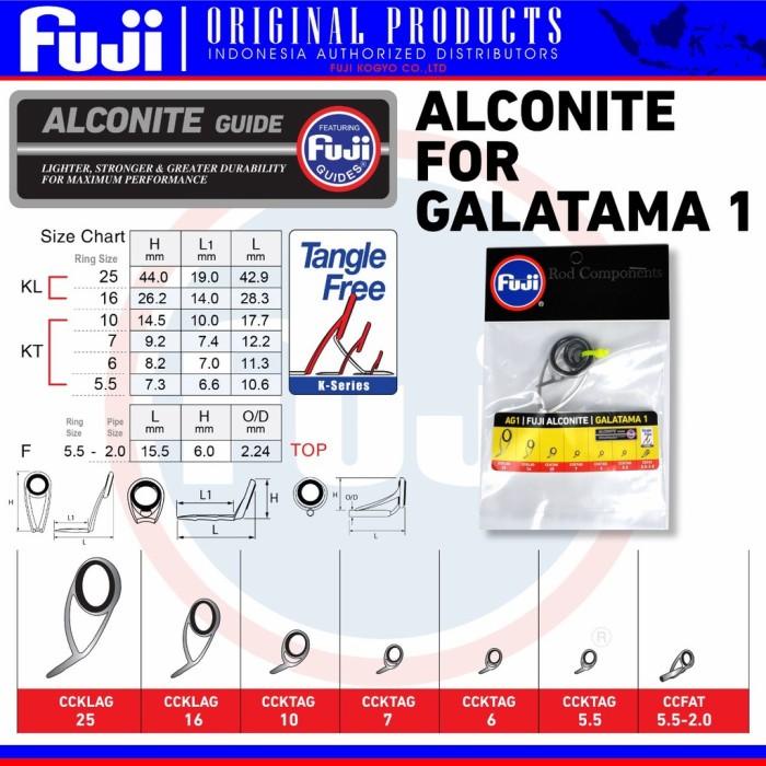Jual Terlaris Ring Guide Fuji Set Alconite Untuk Galatama | Shopee ...