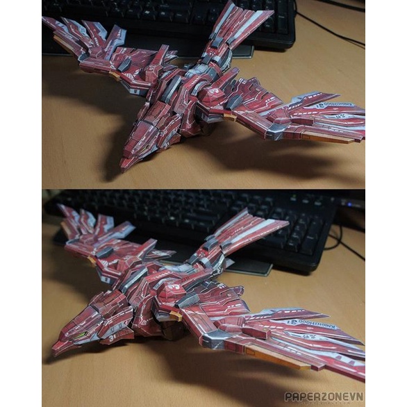 Jual DIY Papercraft Lembar Pola Robot Mecha Wild Bird | Shopee Indonesia