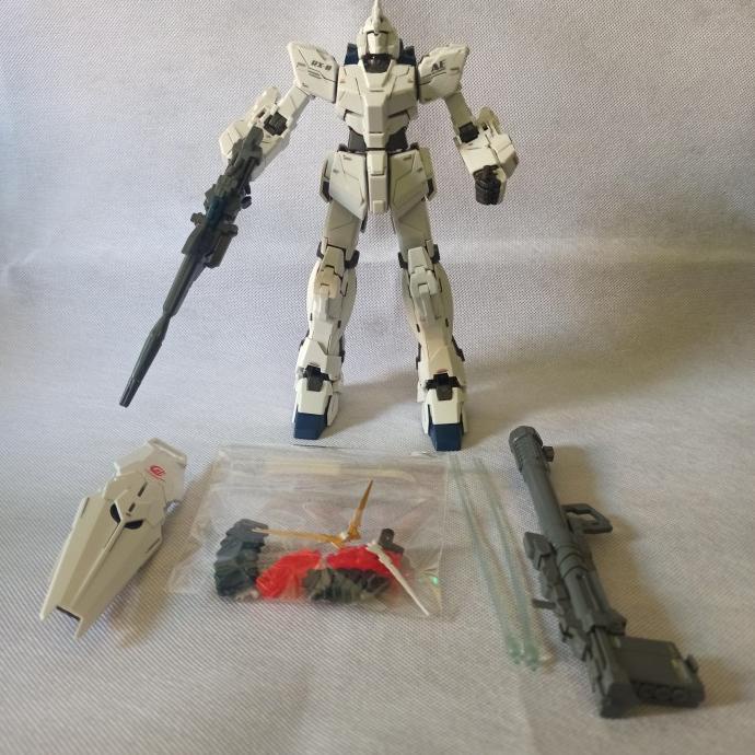 Jual Gundam Rakitan MG 1/100 Unicorn Destroyed mode | Shopee Indonesia
