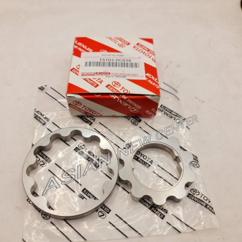 Jual ROTOR POMPA OLI ROTOR OIL PUMP INNOVA BENSIN ORIGINAL | Shopee ...