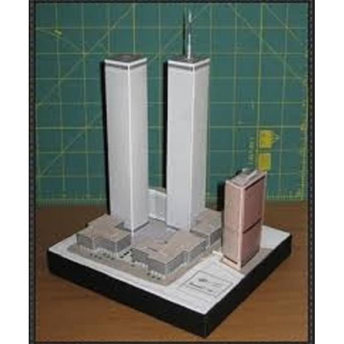 Jual DIY PaperCraft Diorama Gedung World Trade Center | Shopee Indonesia