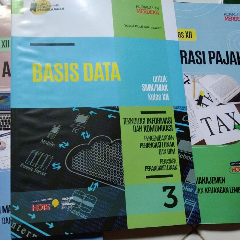Jual LKS SMK Produktif BASIS DATA JURUSAN RPL KELAS 12 SEMESTER 1 DAN 2 ...