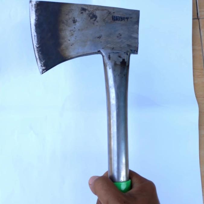 Jual Kapak Besi Pemotong Kayu Tulang Sapi Kampak Tangan Gagang Karet ...