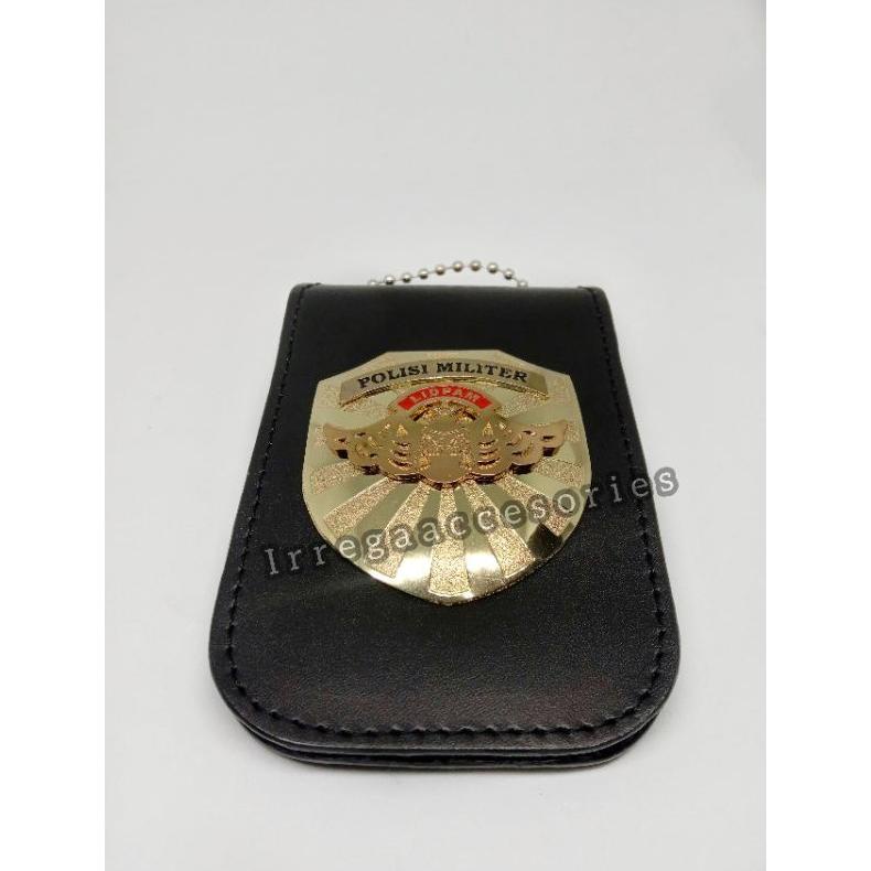 Jual New Dompet Id Card Pm ( Polisi Militer ) Lidpam Kulit Asli ...