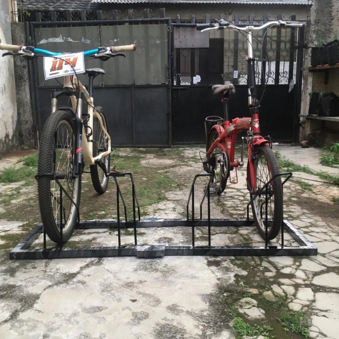 Jual Standar Sepeda Parkir 4 Paddo Besi Kotak Lipat Mtb Seli Roadbike ...