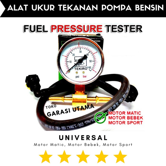 Jual Terlaris Alat Ukur Tekanan Pompa Bensin Motor Injeksi - Fuel Pump ...