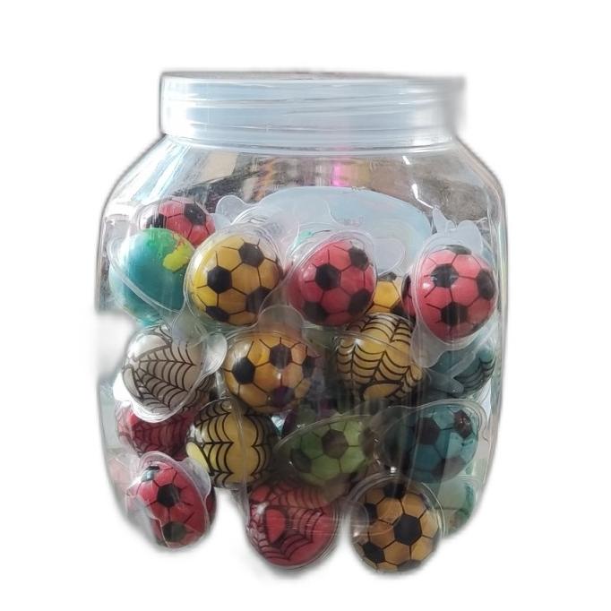 Jual TERMURAH Permen LUNAK BULAT VIRAL Luvmi Jelly Toples isi 50 pcs ...