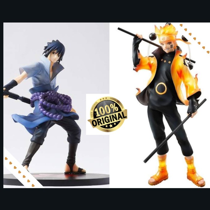 Jual Megahouse GEM Set Naruto Sasuke Rikudou Bijuu Figure Statue ...