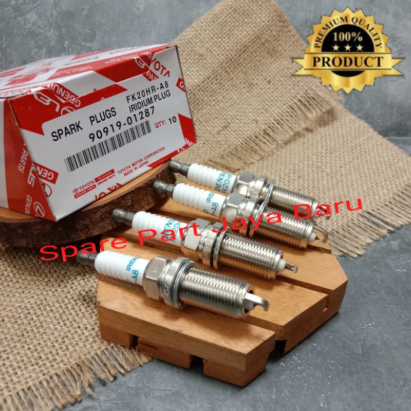 Jual Busi Iridium Innova Reborn Fortuner VRZ Hilux Revo FK20HR-A8 1set ...
