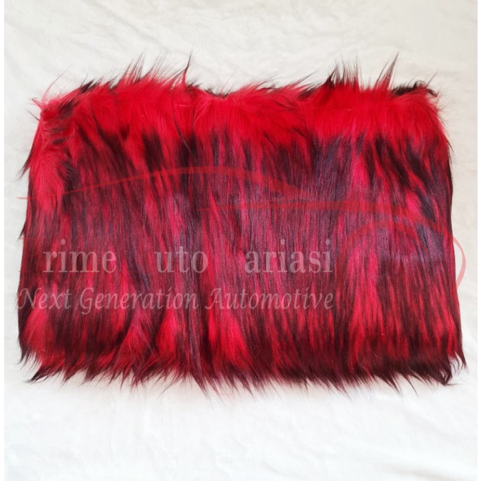 Jual Bulu Dashboard Mobil/Cover Dashboard Mobil - MERAH HITAM | Shopee ...
