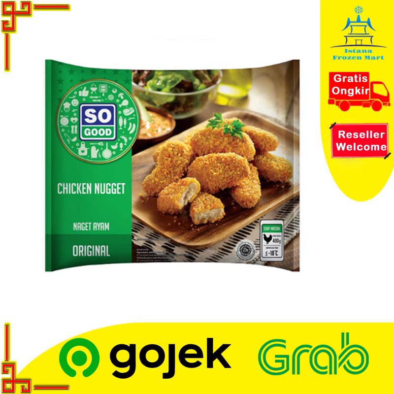 Jual Chicken Nugget Original 400 GR - SO GOOD | Shopee Indonesia