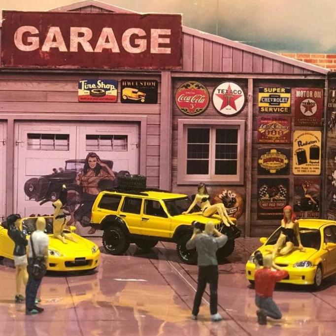 Jual Diorama Papercraft Hot Rod Skala 1/64 | Shopee Indonesia