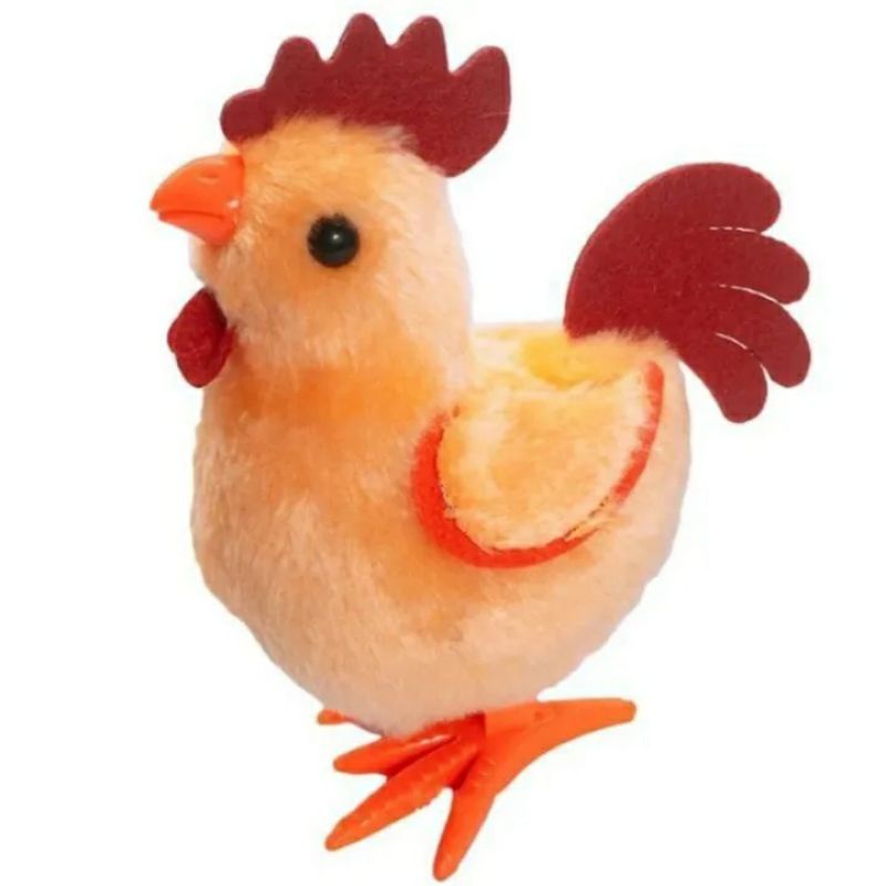 Jual Mainan Ayam Jago / Anak Ayam Jumbo Berjalan Model Putar Murah ...