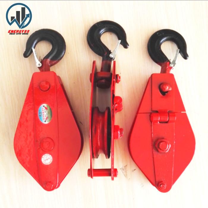Jual Katrol Pulley 3 Ton | Katrol Pulley Block 3 Ton / 6 Inch | Shopee ...