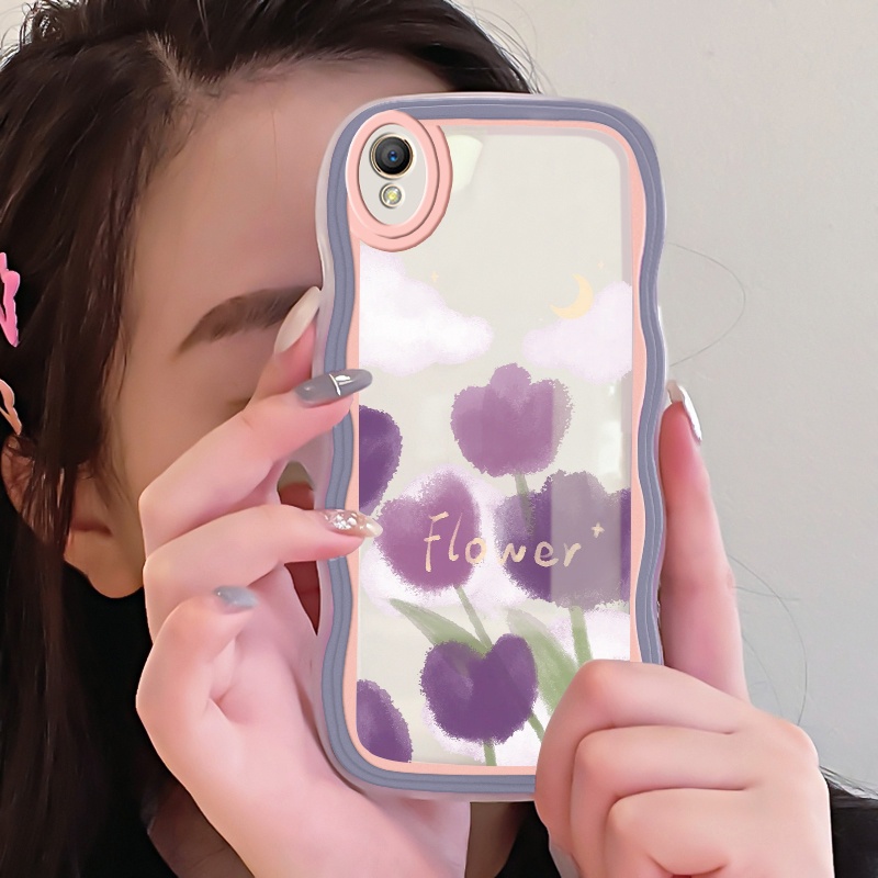 Jual Casing Ponsel untuk OPPO A37 A37F NEO 9 Case ungu modis bunga HP ...