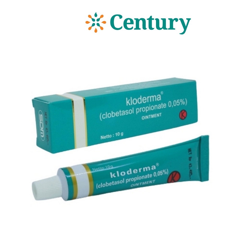 Jual KLODERMA OINT 1 TUBE ISI 10 GRAM/CLOBETASOL/SALEP KULIT/EKSIM/GATAL | Shopee Indonesia