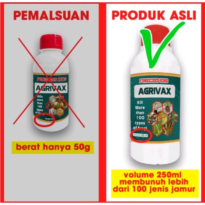 Jual Agrivax Fungicides King ORIGINAL - Membunuh Lebih Dari 100 Jamur ...