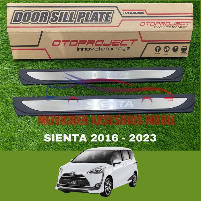 Jual DOOR SILL PLATE SILLPLATE SAMPING MOBIL TOYOTA SIENTA 2016 - 2023 ...