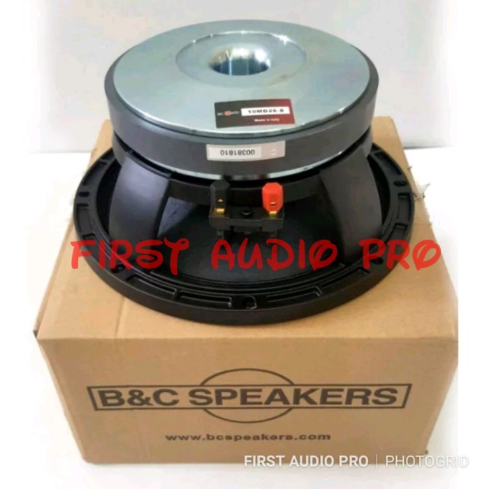 Jual SPEAKER B&C 10MD26 / 10 MD26 10 INCH KOMPONEN MID GRADE A | Shopee Indonesia