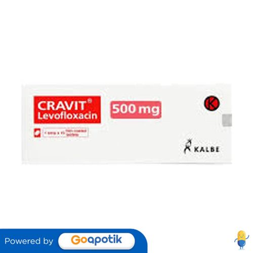 Jual CRAVIT 500 MG BOX 10 TABLET | Shopee Indonesia