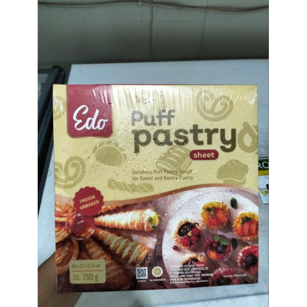 Jual Edo puff pastry 750gr | Shopee Indonesia